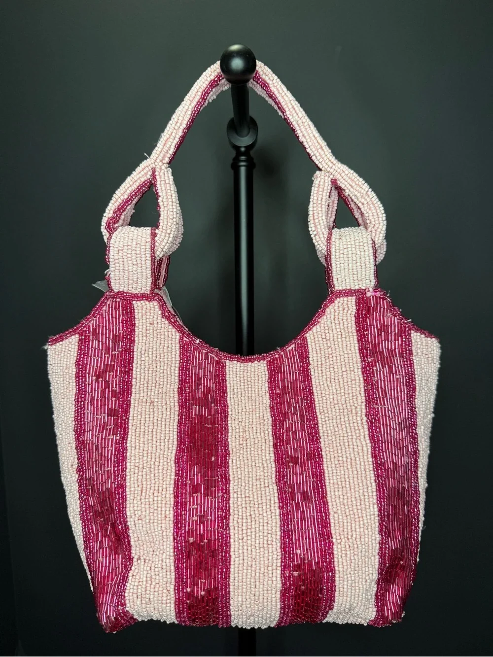 Bags | New Viral Beaded Purse Bag Made In India Summer Resort Novelty ...